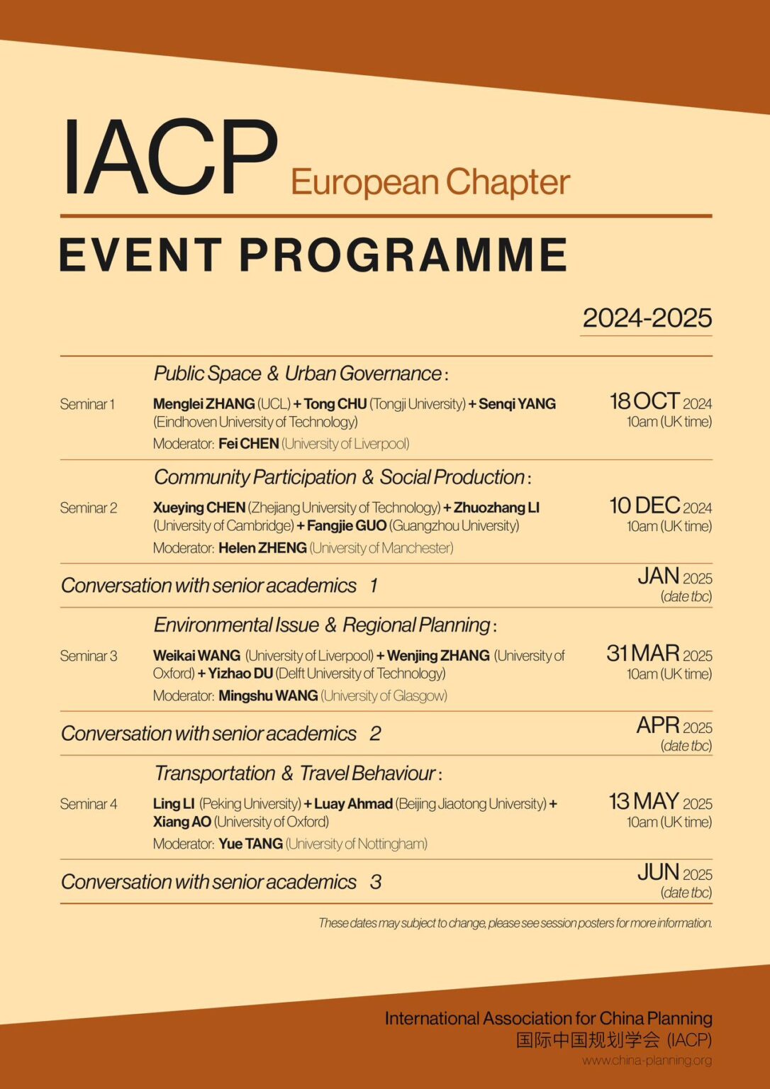 IACP – International Association for China Planning
